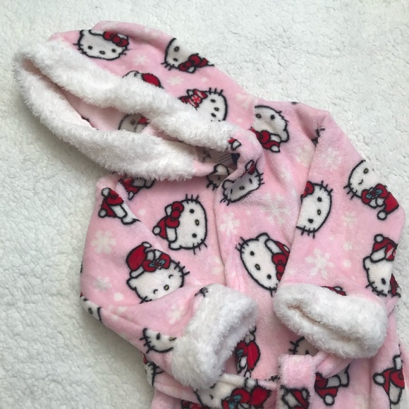 Hello Kitty | Pajamas | Hello Kitty Hooded Robe | Poshmark